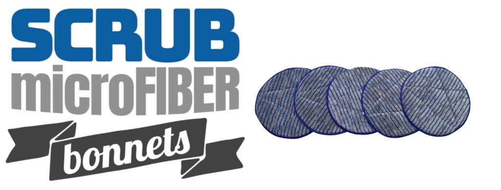 SCRUB microvezel bonnetpad 17 inch actie 5 stuks 10% - Chemspec SCRUB microvezel bonnetpad 17 inch actie 5 stuks 10% - Chemspec